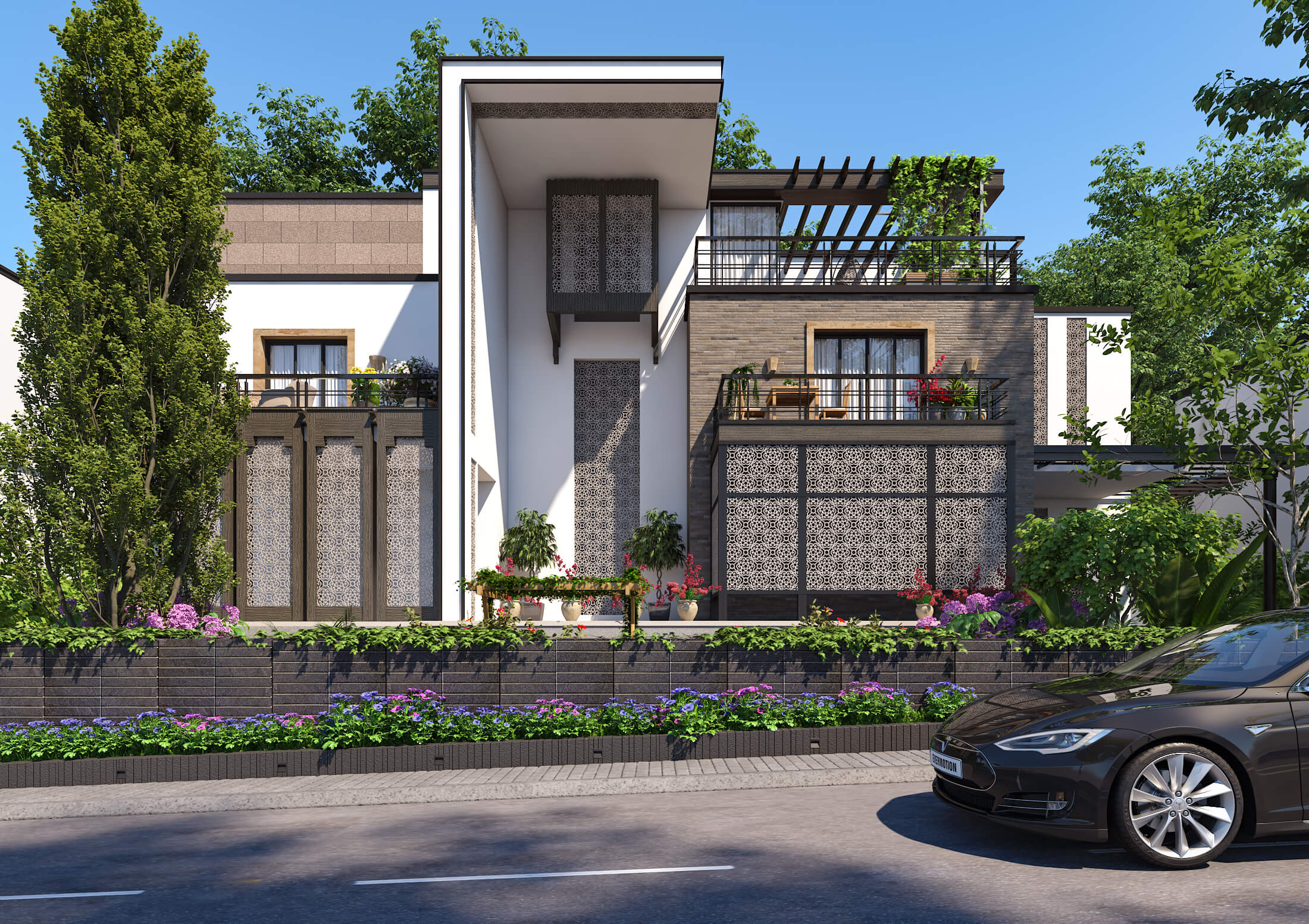 Architectural Exterior 3D Rendering Service At Best Prices