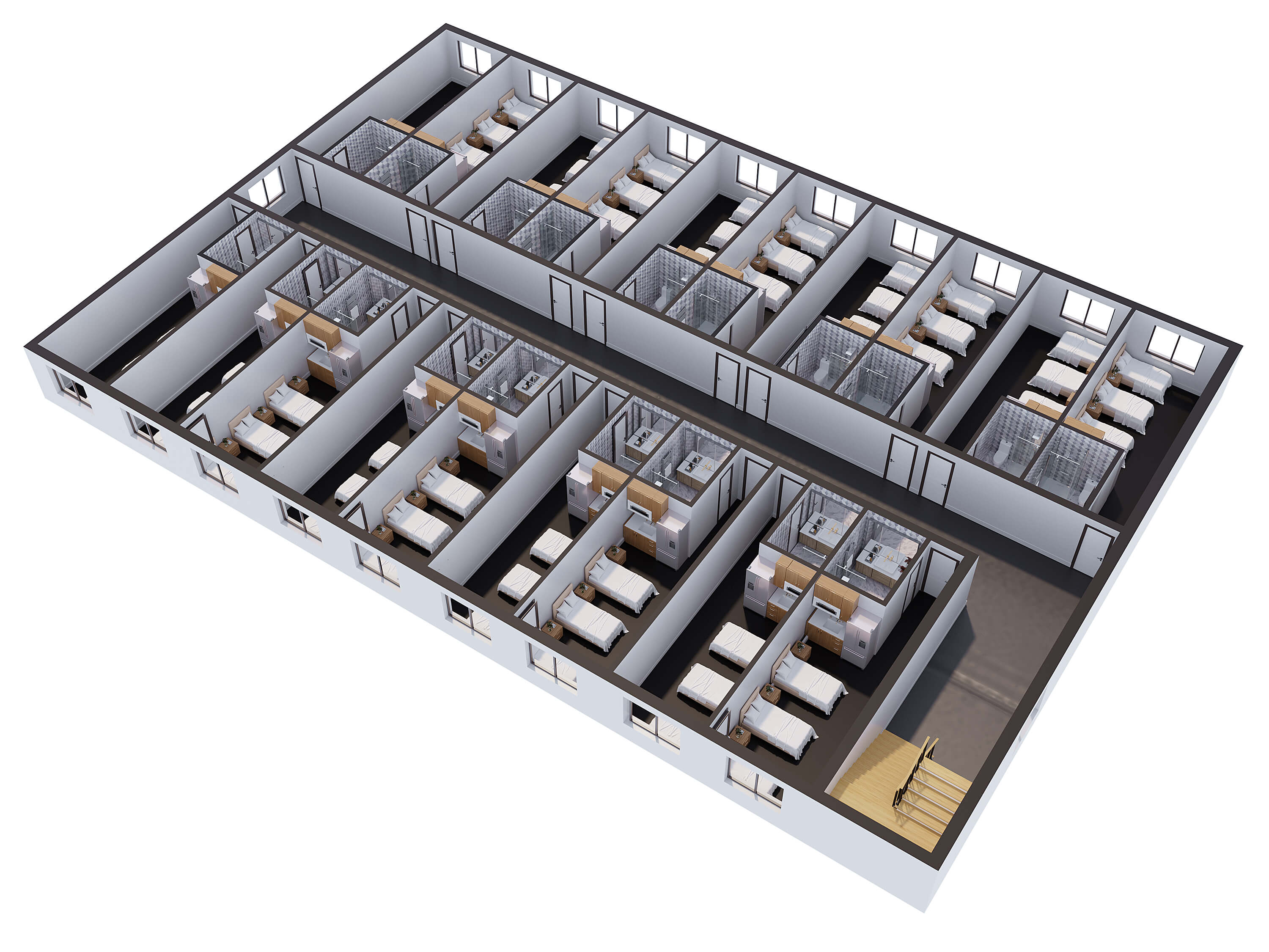 3D Floor Plan Rendering Service At Best Prices | 3dFusionStudio